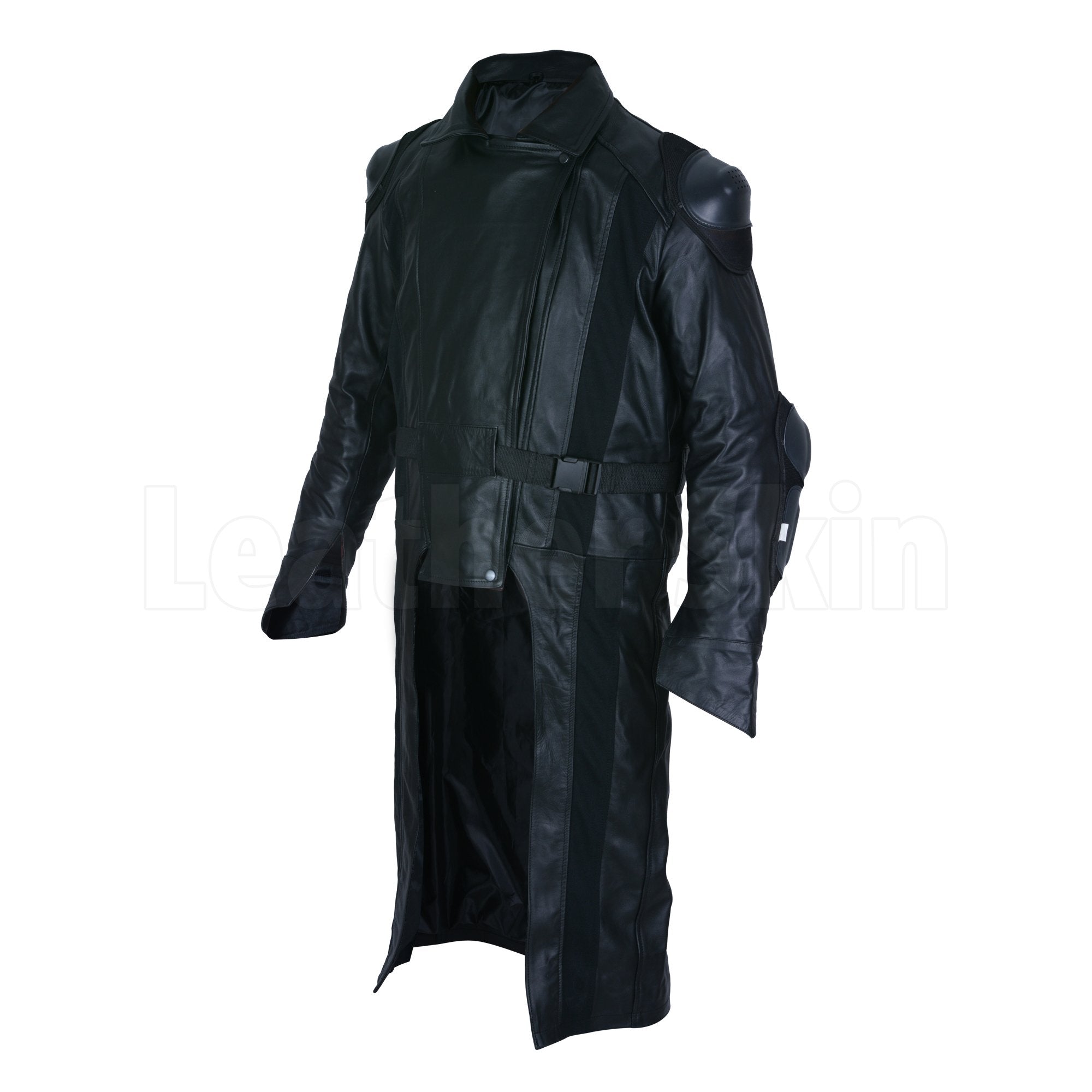 Home / Products / Daring Men Biker Long Coat Black