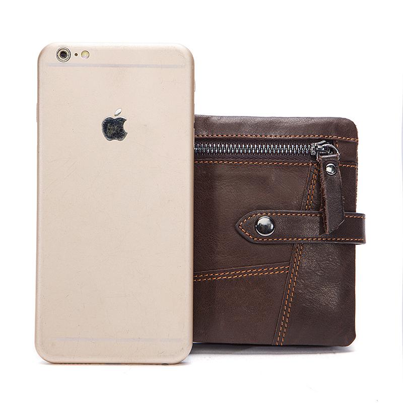 Home / Products / Coffee Colour Genuine Leather Men’s Wallet with ...