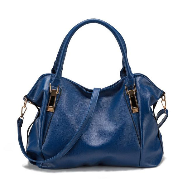 Home / Products / Women Formal Faux-Leather Tote Cross-body Bag with a ...