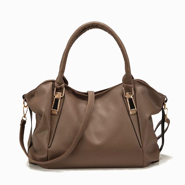Home / Products / Women Formal Faux-Leather Tote Cross-body Bag with a ...