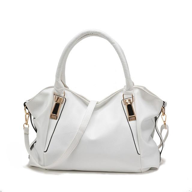 Home / Products / Women Formal Faux-Leather Tote Cross-body Bag with a ...
